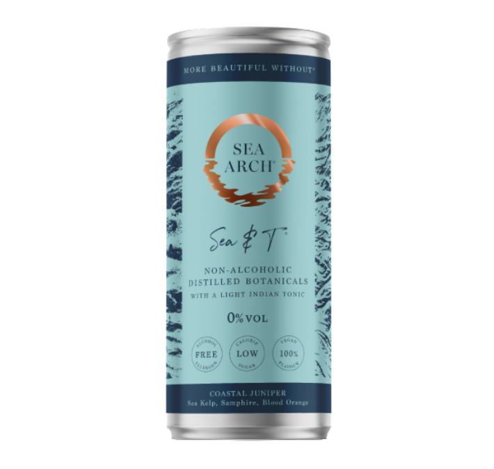 Sea & T Cans - 12 Cans – Sea Arch Drinks Ltd.